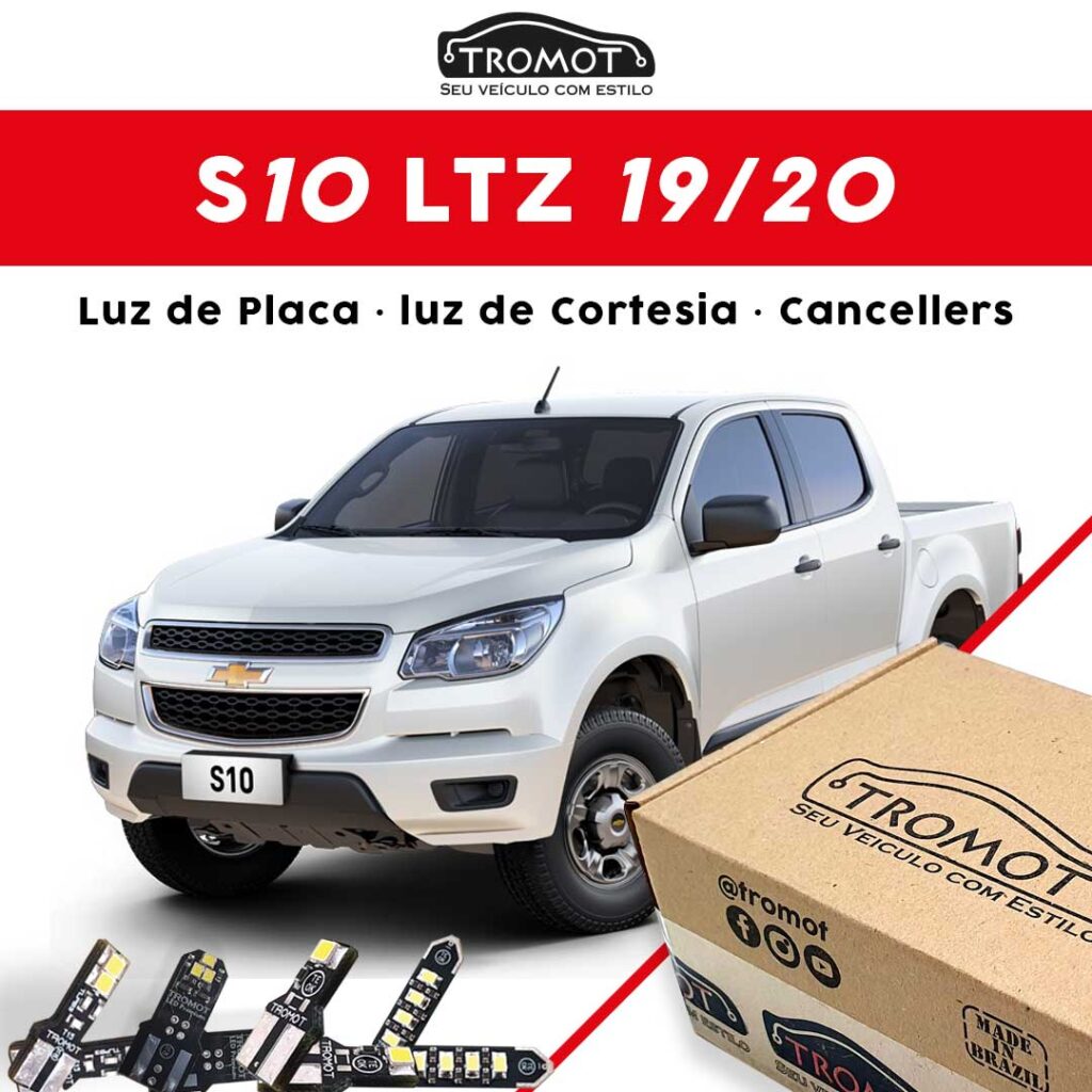 KIT ILUMINAÇÃO S10 LTZ de 2019 a 2020 – TKL-S10LTZ – Tromot
